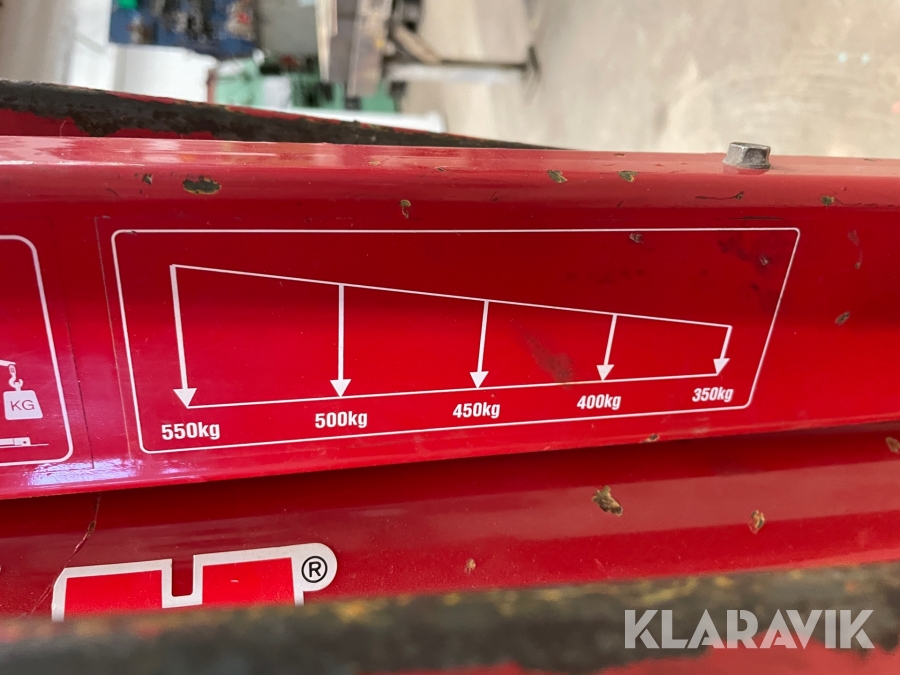 Motorlyft AC Hydraulics WJN5, Uddevalla, Klaravik auktioner