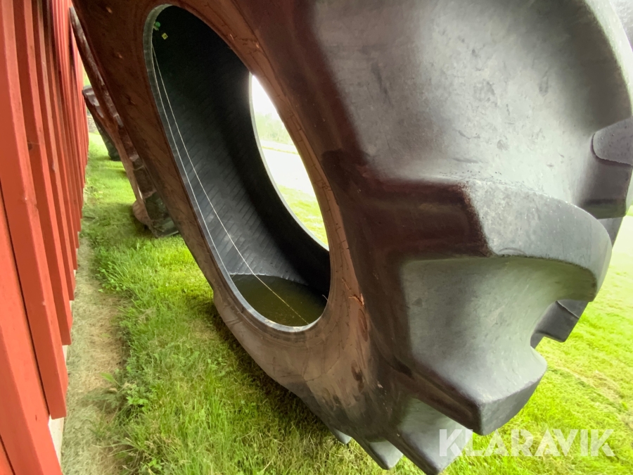 Traktordäck Continental 600/65 R38, 480/65 R28, Alingsås, Kl