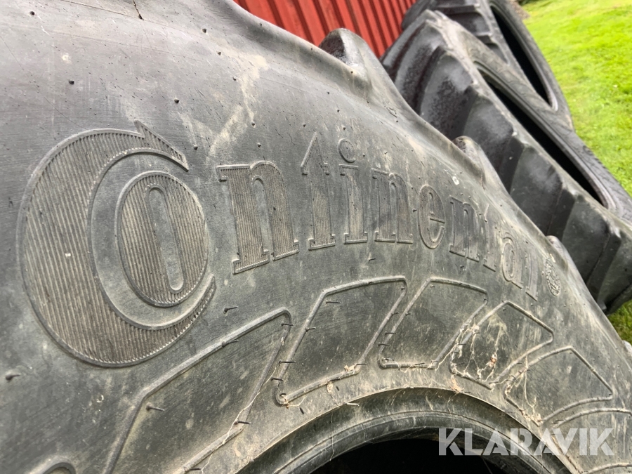 Traktordäck Continental 600/65 R38, 480/65 R28, Alingsås, Kl