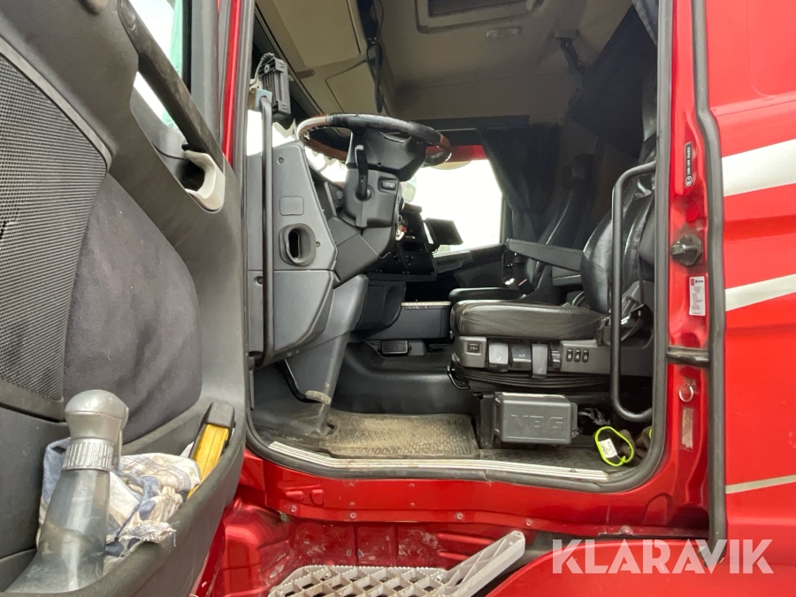 Spannmålsbil Scania R500LB, Simrishamn, Klaravik auktioner