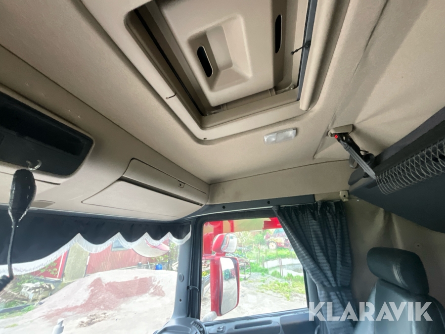 Spannmålsbil Scania R500LB, Simrishamn, Klaravik auktioner