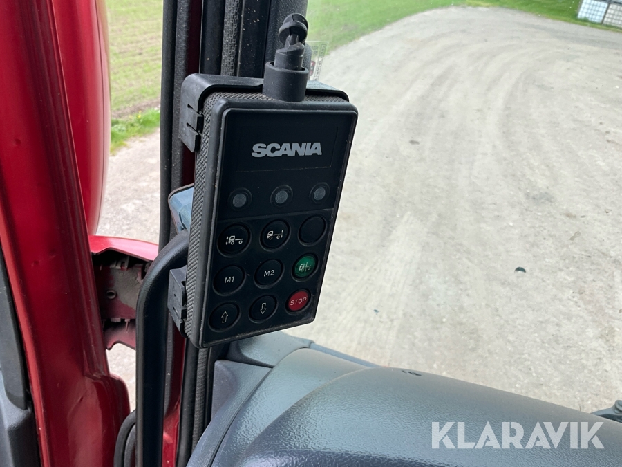 Spannmålsbil Scania R500LB, Simrishamn, Klaravik auktioner