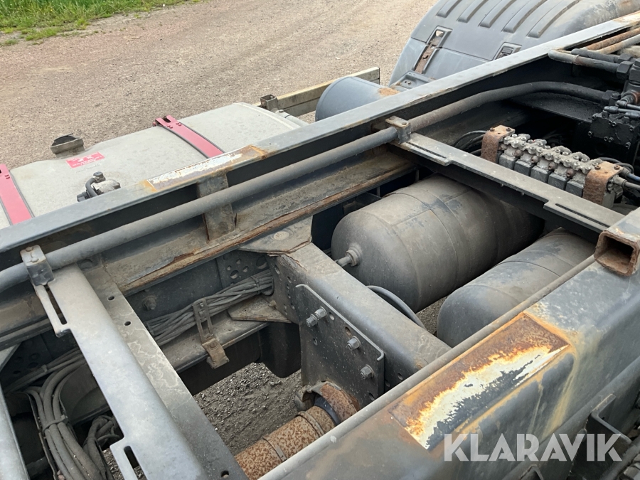 Spannmålsbil Scania R500LB, Simrishamn, Klaravik auktioner