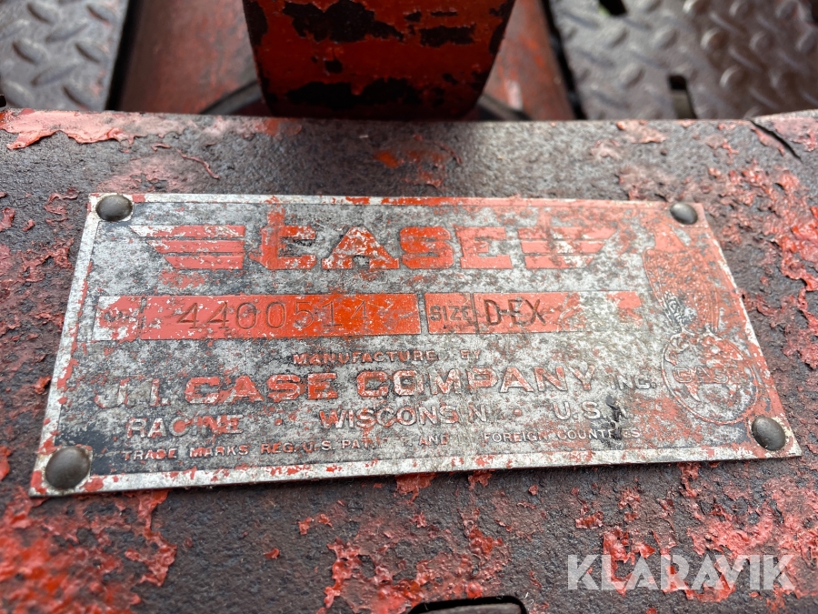 Veterantraktor Case DEX, Vänersborg, Klaravik auktioner