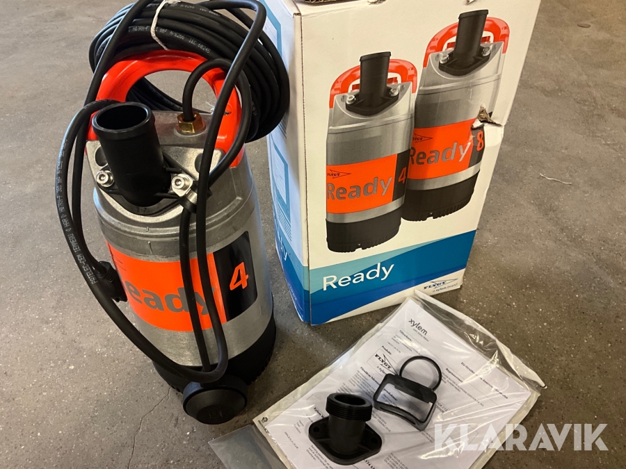 Länspump Flygt Ready 4, Haninge, Klaravik auktioner