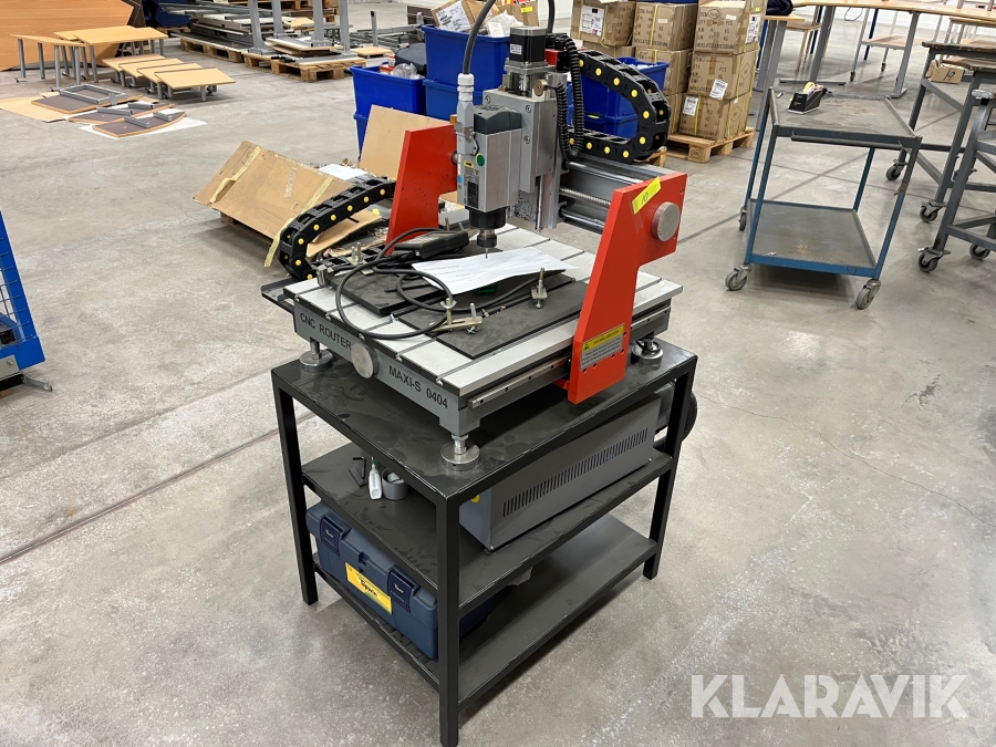 CNC-fräs Maxicam Maxi-S0404, Karlsborg, Klaravik auktioner