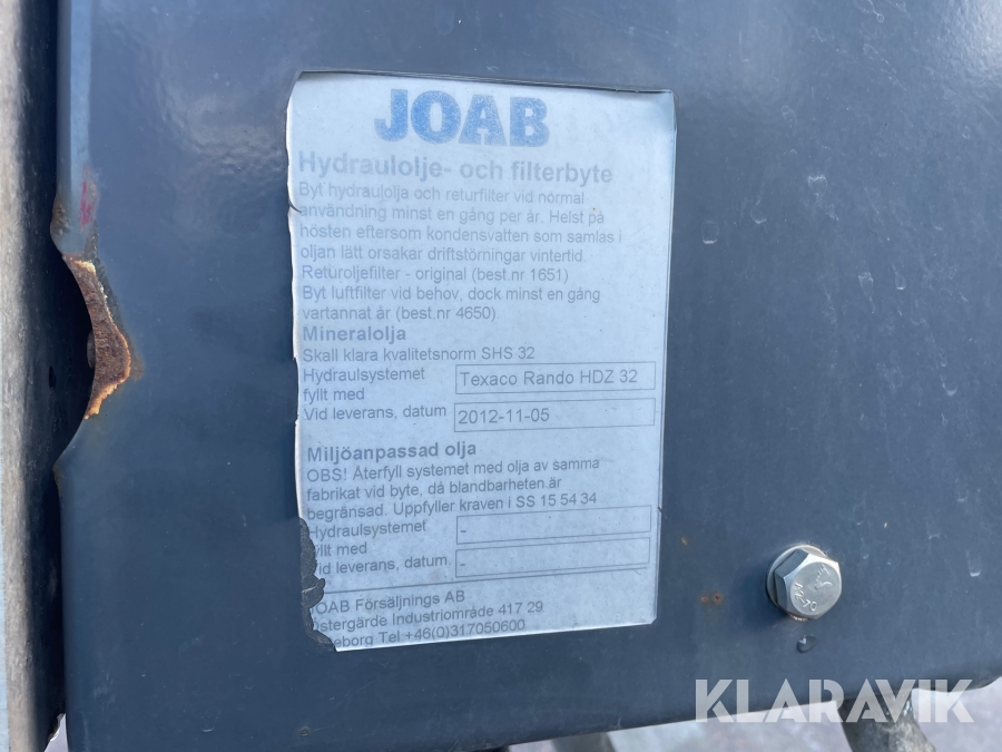 Kranbil Volvo FH540, Arvika, Klaravik auktioner