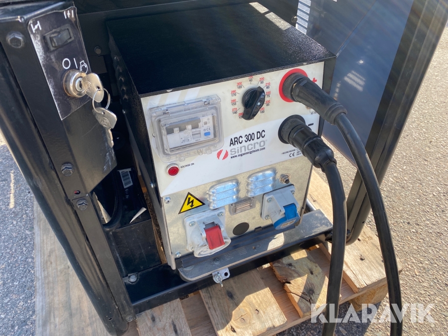 Motorsvets Kohler SDMO Weldarc 300 TE XL, Jönköping, Klaravi