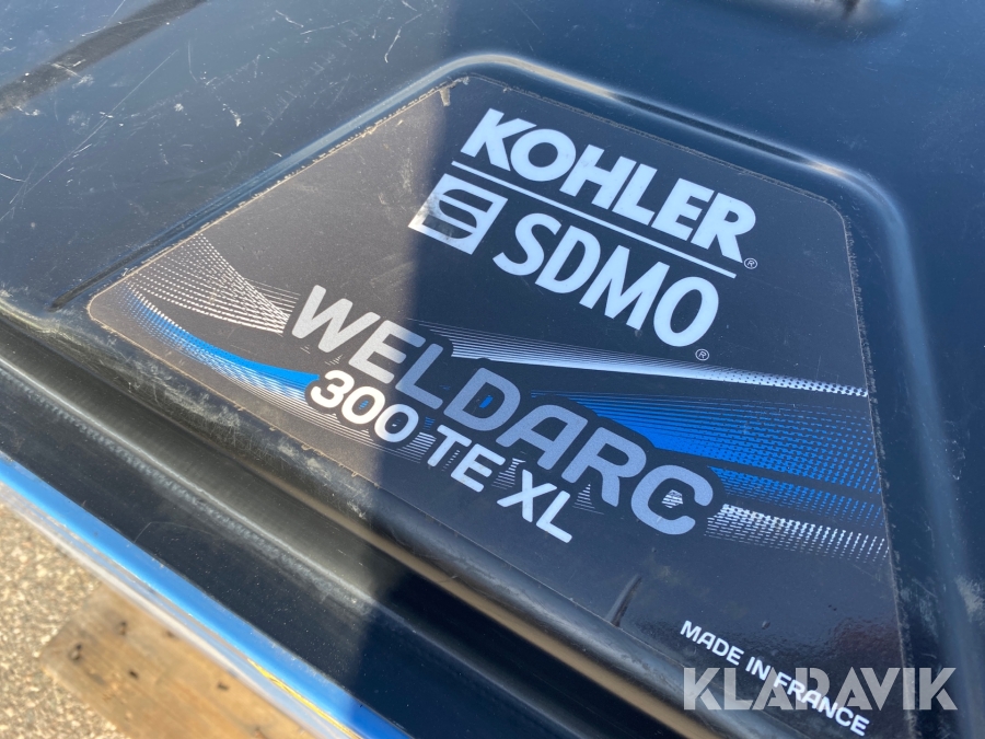 Motorsvets Kohler SDMO Weldarc 300 TE XL, Jönköping, Klaravi