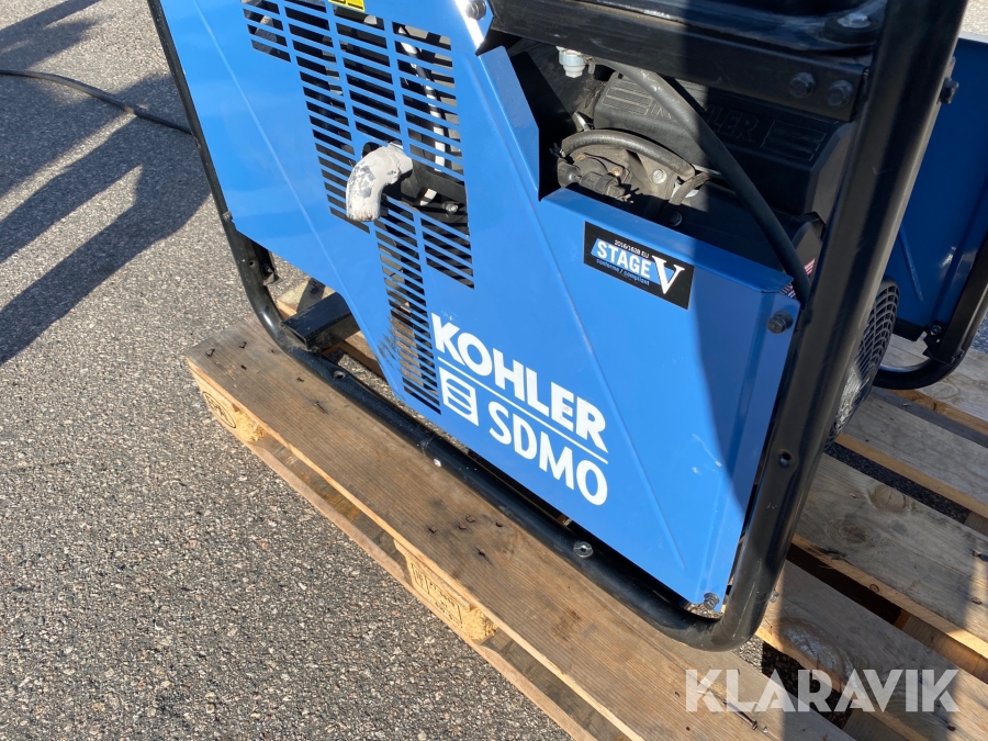 Motorsvets Kohler SDMO Weldarc 300 TE XL, Jönköping, Klaravi