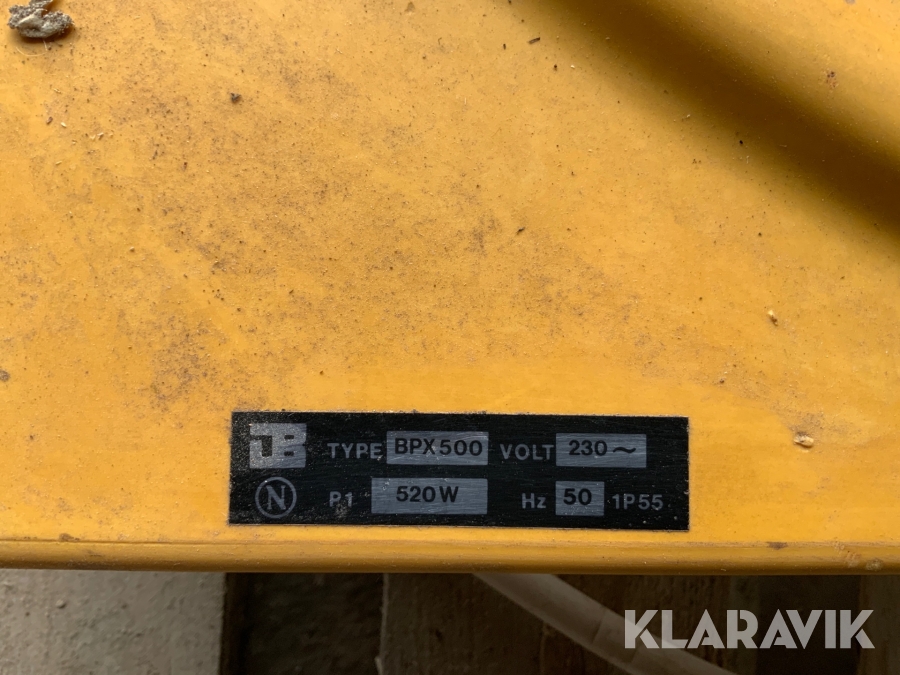 Fläkt Jl bruvik Bpx 500, Nyköping, Klaravik auktioner