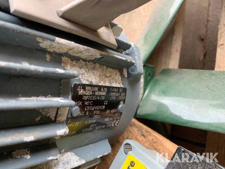 Fläkt Jl bruvik Bpx 500, Nyköping, Klaravik auktioner