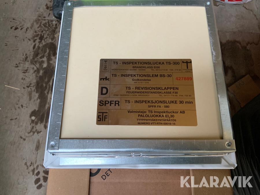 Inspektionslucka Raw 200x200 ie30, Nykvarn,