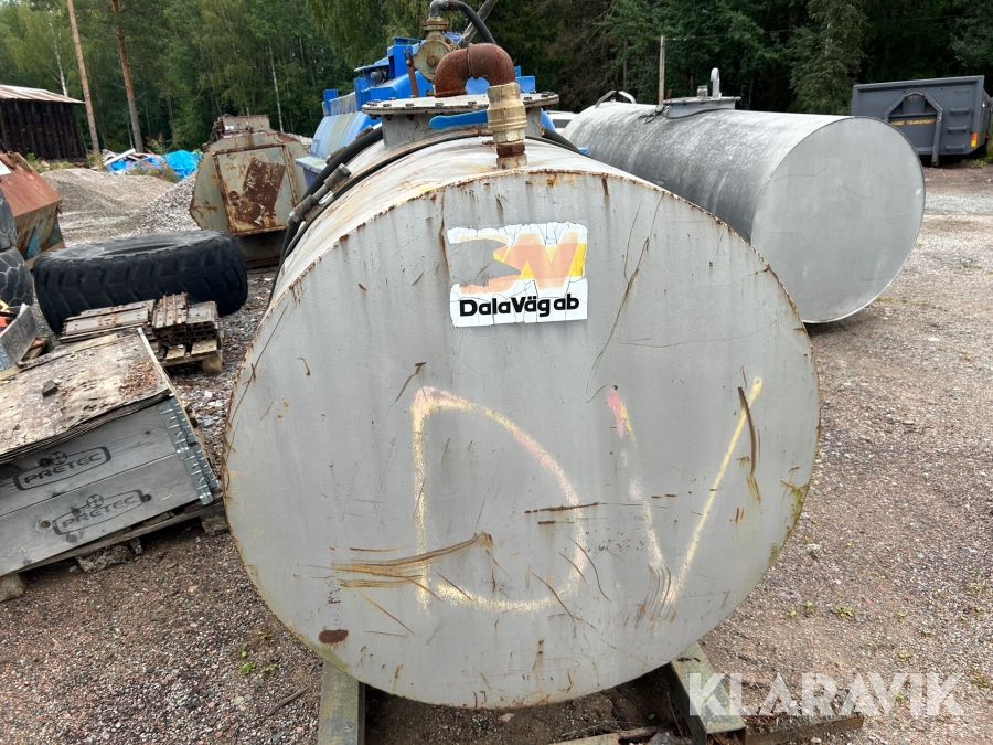 Tank ABG 3000L, Falun, Klaravik auktioner