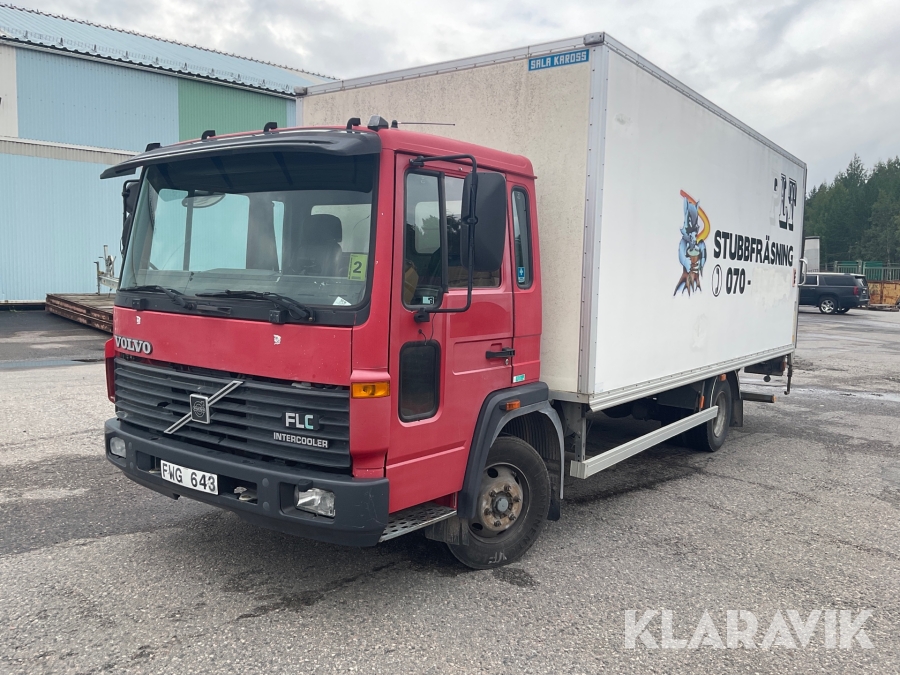 Lastbil Volvo FLC, Luleå, Klaravik auktioner