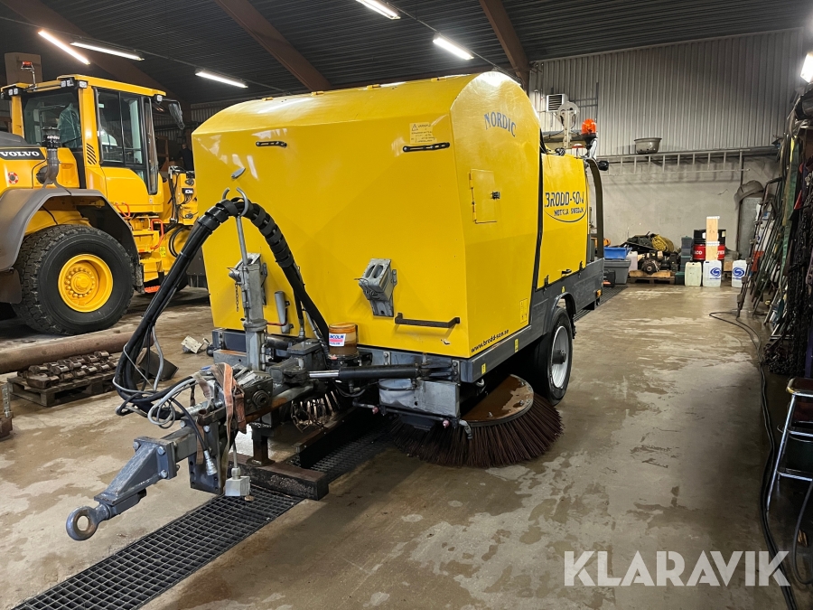 Sopmaskin Broddson Nordic, Hallsberg, Klaravik auktioner