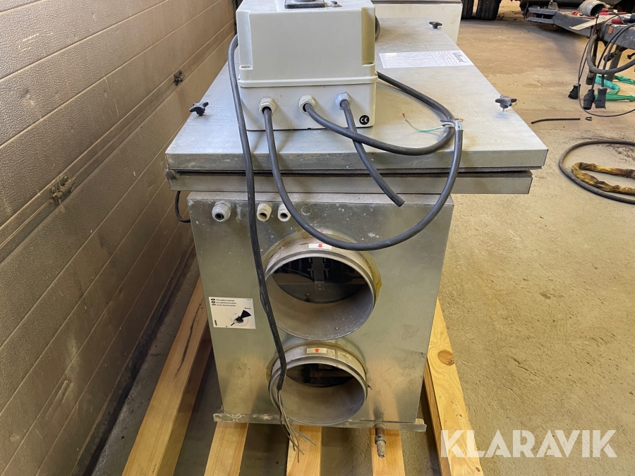 Ventilationsaggregat Villavent, Örnsköldsvik, Klaravik aukti