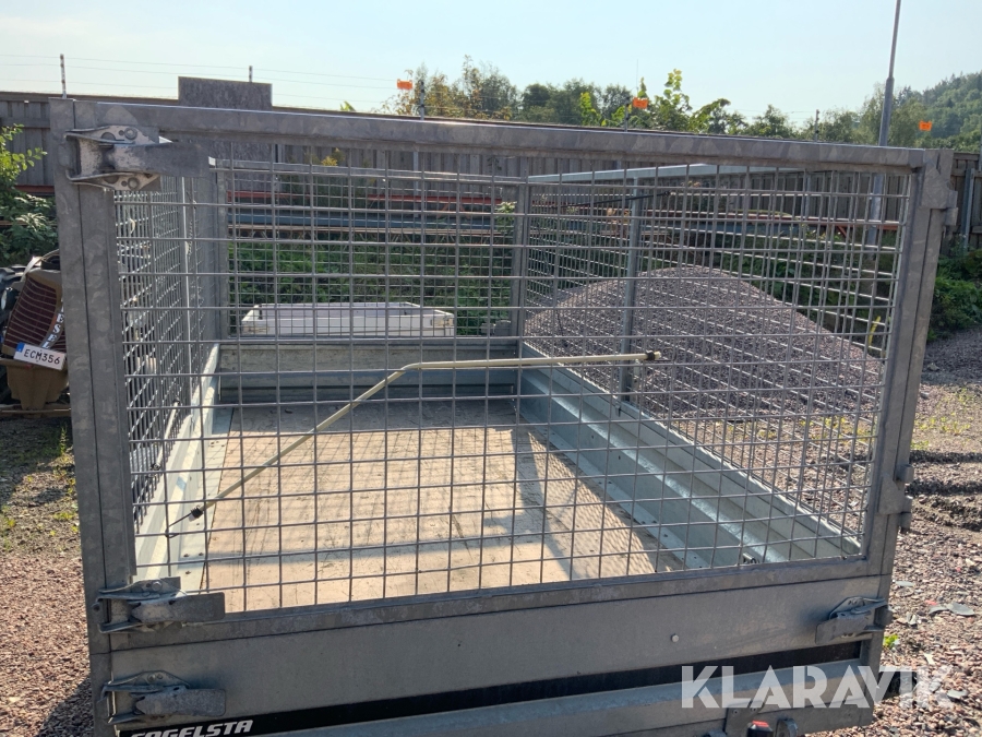 Nätgrind för släpkärra, Skövde, Klaravik auktioner