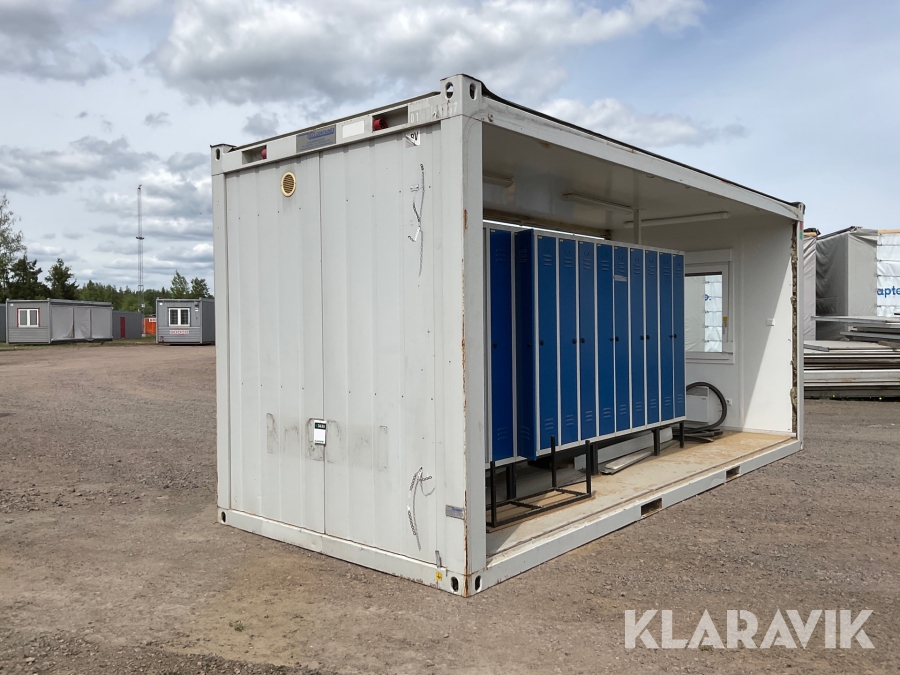 Containermodul Containex F B, Jönköping, Klaravik auktioner