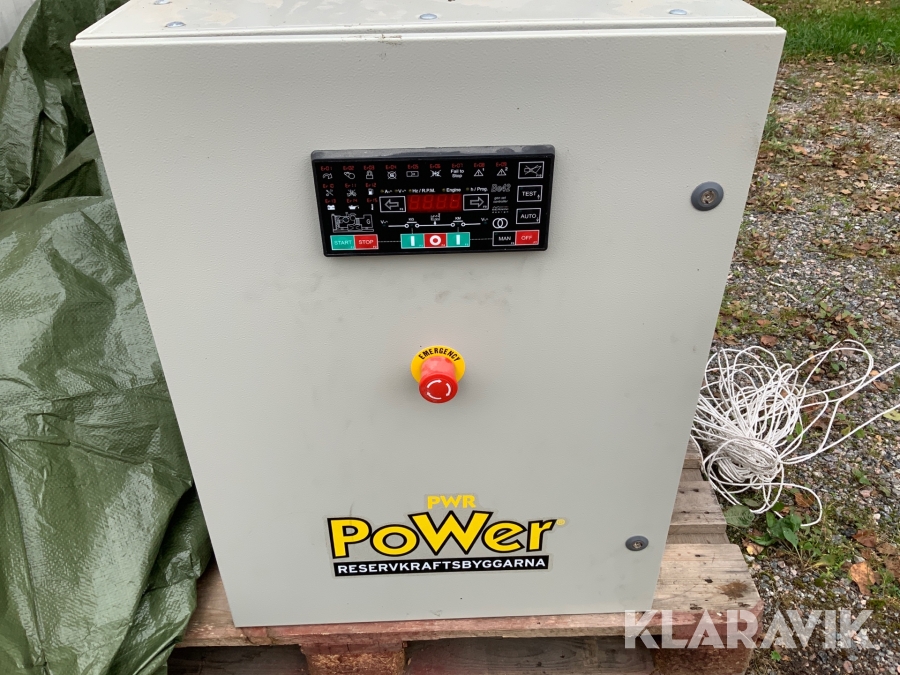 Reservkraftaggregat Puma Power Plant X75F4, Eskilstuna, Klar