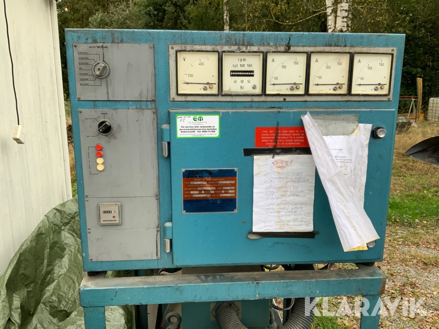 Reservkraftaggregat Puma Power Plant X75F4, Eskilstuna, Klar