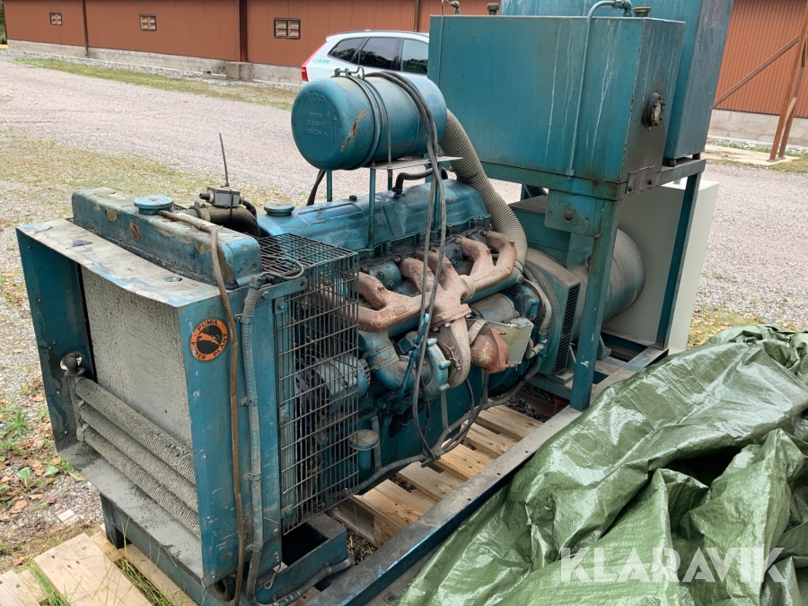 Reservkraftaggregat Puma Power Plant X75F4, Eskilstuna, Klar