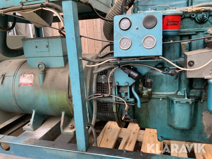 Reservkraftaggregat Puma Power Plant X75F4, Eskilstuna, Klar