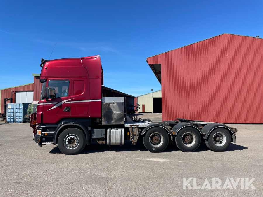 Tungdragare Scania R620 8X4, Härjedalen, Klaravik auktioner