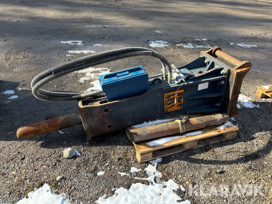Hydraulhammare SMC XS-1500N, Stockholm, Klaravik auktioner