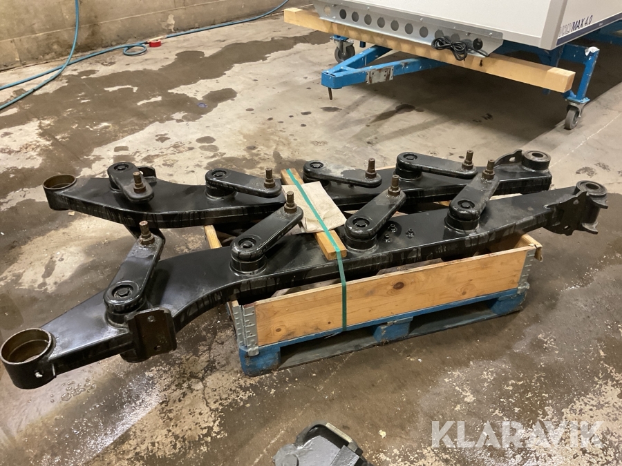 Skidbalkar till bandvagn 206 Hägglunds, Skellefteå, Klaravik