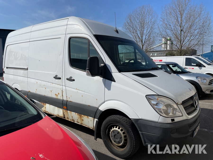 Skåpbil Mercedes-Benz 318CDI, Norrköping, Klaravik auktioner
