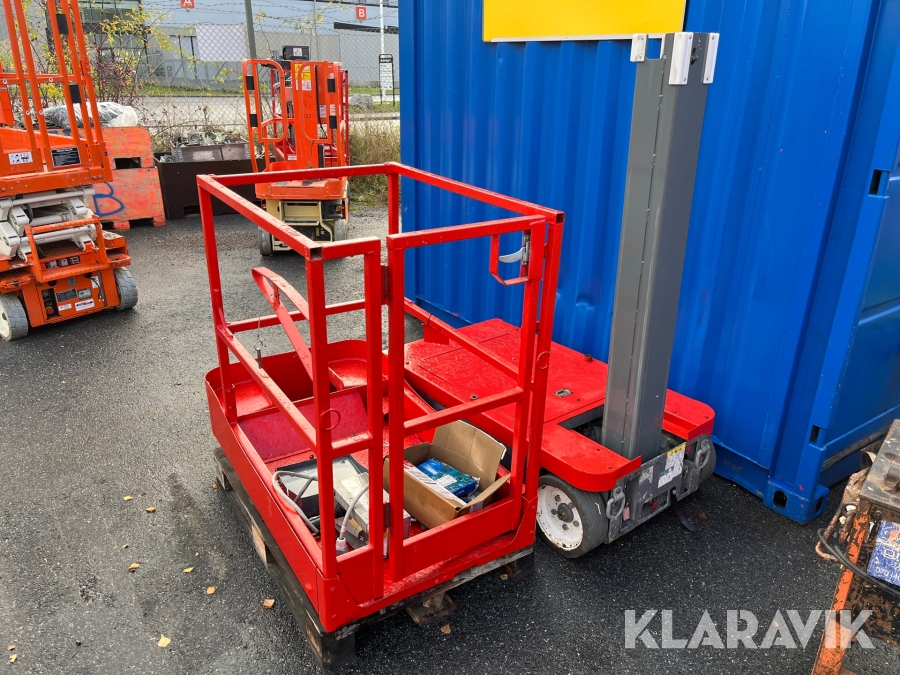 Pelarlift Skyjack SJ16, Järfälla, Klaravik auktioner