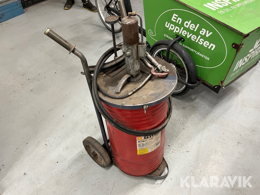 Fettspruta luftdriven, Mjölby, Klaravik auktioner