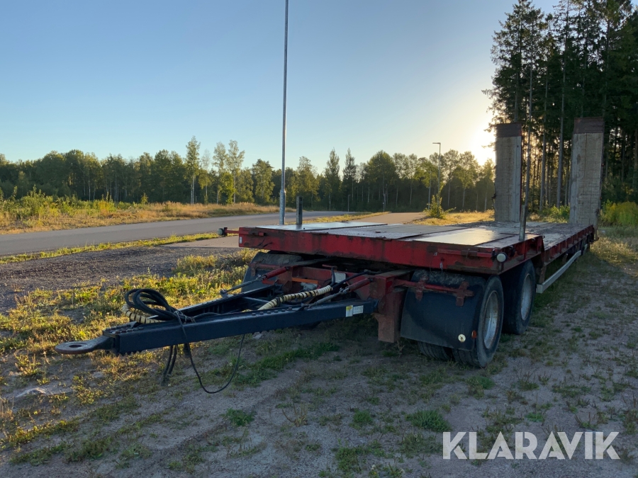 Maskintrailer Goldhofer, Mariestad, Klaravik auktioner