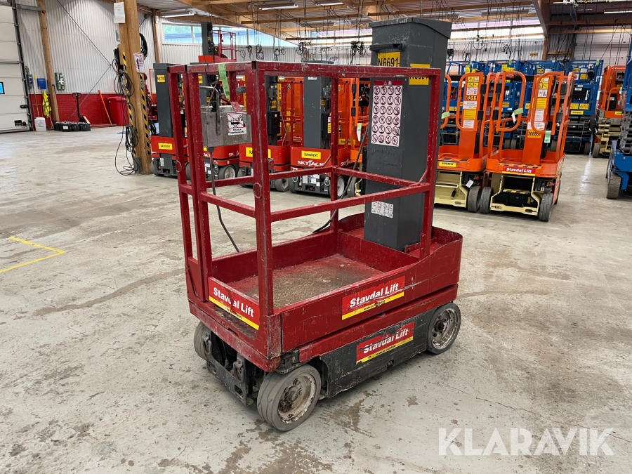 Pelarlift SkyJack SJ16, Järfälla, Klaravik auktioner