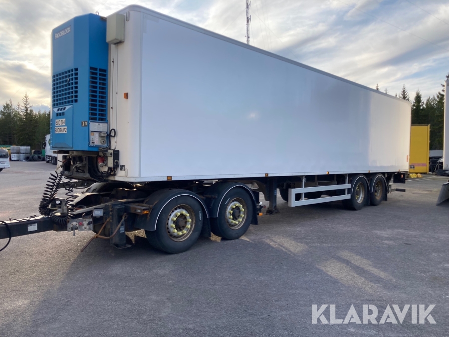 Dolly / kyltrailer Chereau CSD3, Gävle, Klaravik auktioner