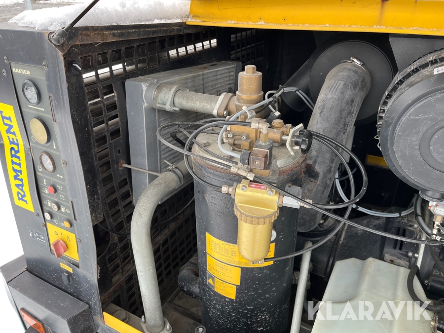 Kompressor Kaeser M122, Hässleholm, Klaravik auktioner