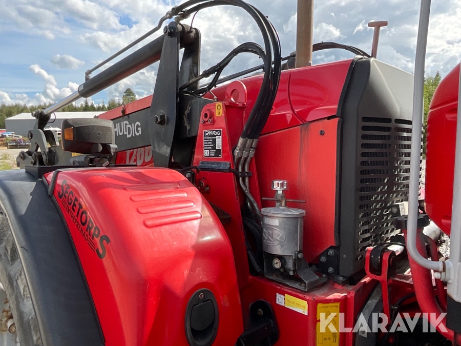Grävlastare Huddig 1260B, Ljusdal, Klaravik auktioner