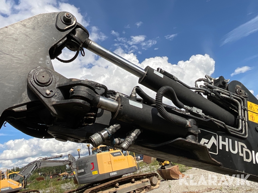 Grävlastare Huddig 1260B, Ljusdal, Klaravik auktioner