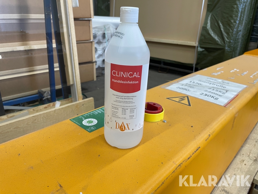 Handsprit Clinica 75%, Kil, Klaravik auktioner