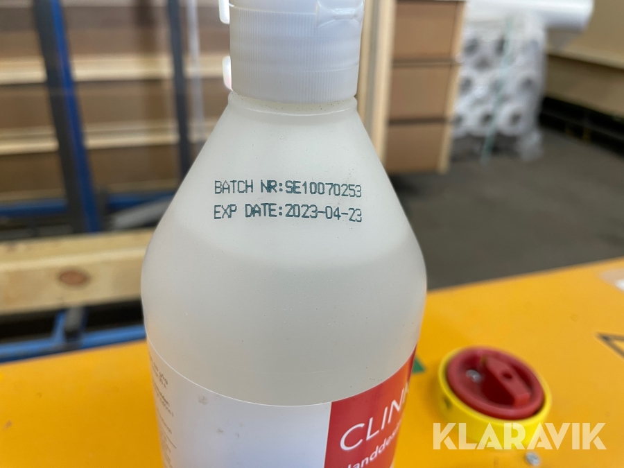 Handsprit Clinica 75%, Kil, Klaravik auktioner