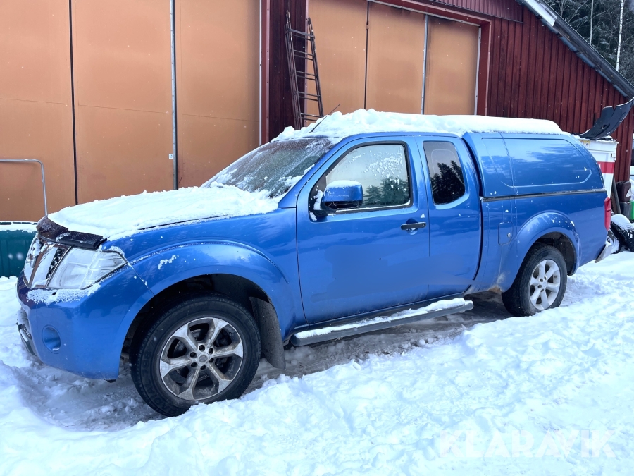 Pickup Nissan Navara D40 4x4, Torsby, Klaravik auktioner