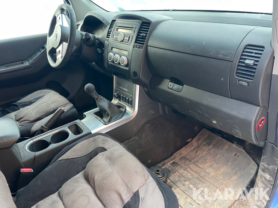 Pickup Nissan Navara D40 4x4, Torsby, Klaravik auktioner