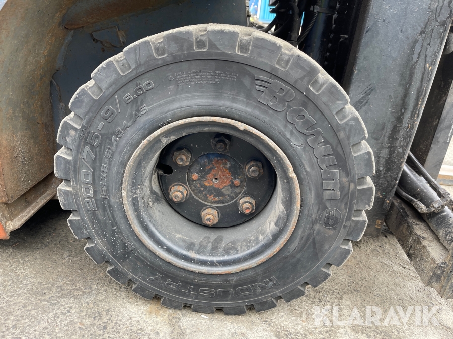 Dieseltruck Toyota Tonero F20 8FDK, Göteborg, Klaravik aukti