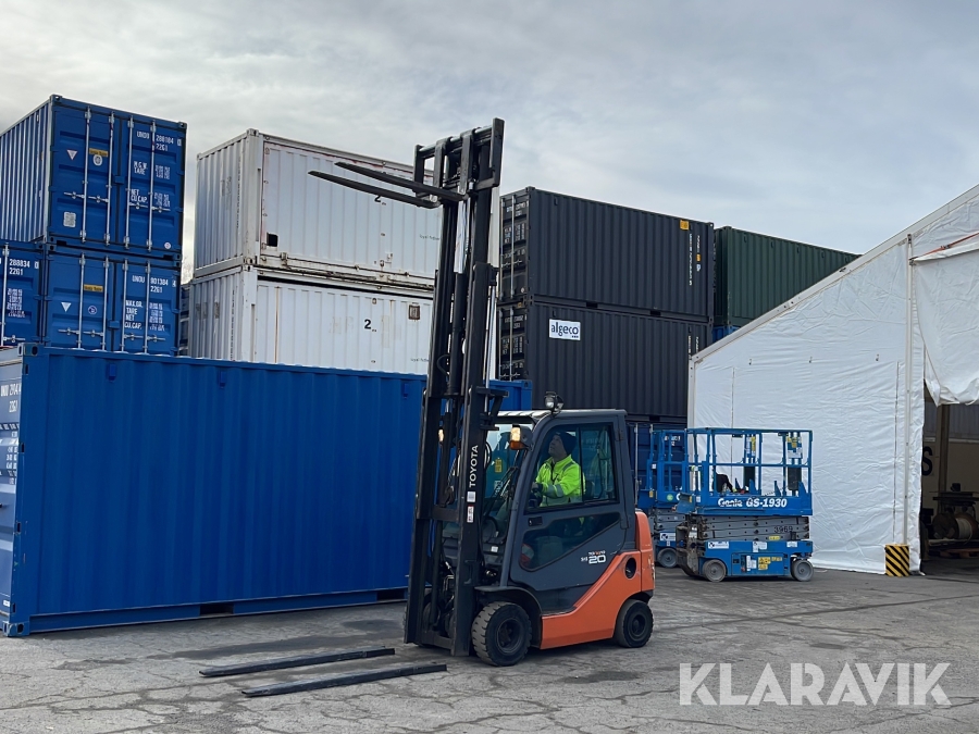 Dieseltruck Toyota Tonero F20 8FDK, Göteborg, Klaravik aukti