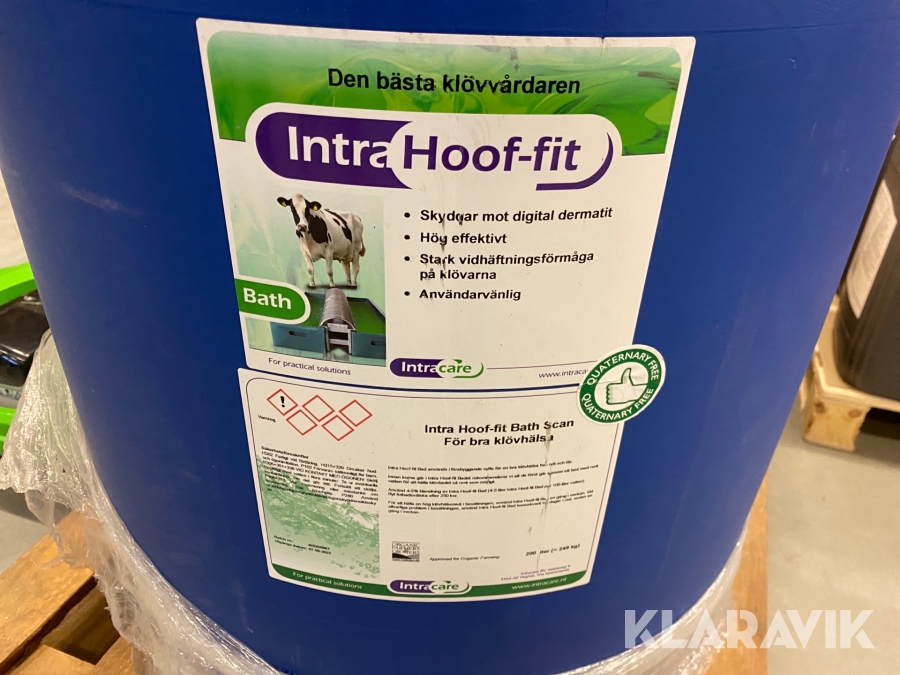 Klaravik Auktioner | Intra Hoof-fit bath Scan Intracare 200 liter- 249 kg