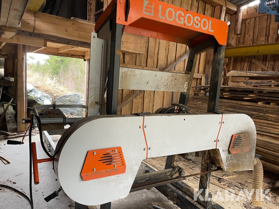 Sågverk Logosol Band 1001, Göteborg, Klaravik auktioner