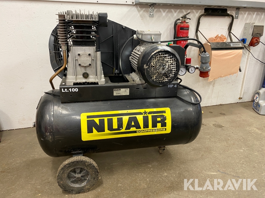 Klaravik Auktioner | Kompressor NuAir Lt.100