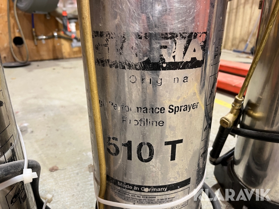 Formoljespruta Tryckspruta 3 st Gloria 510 T, Huddinge, Klar