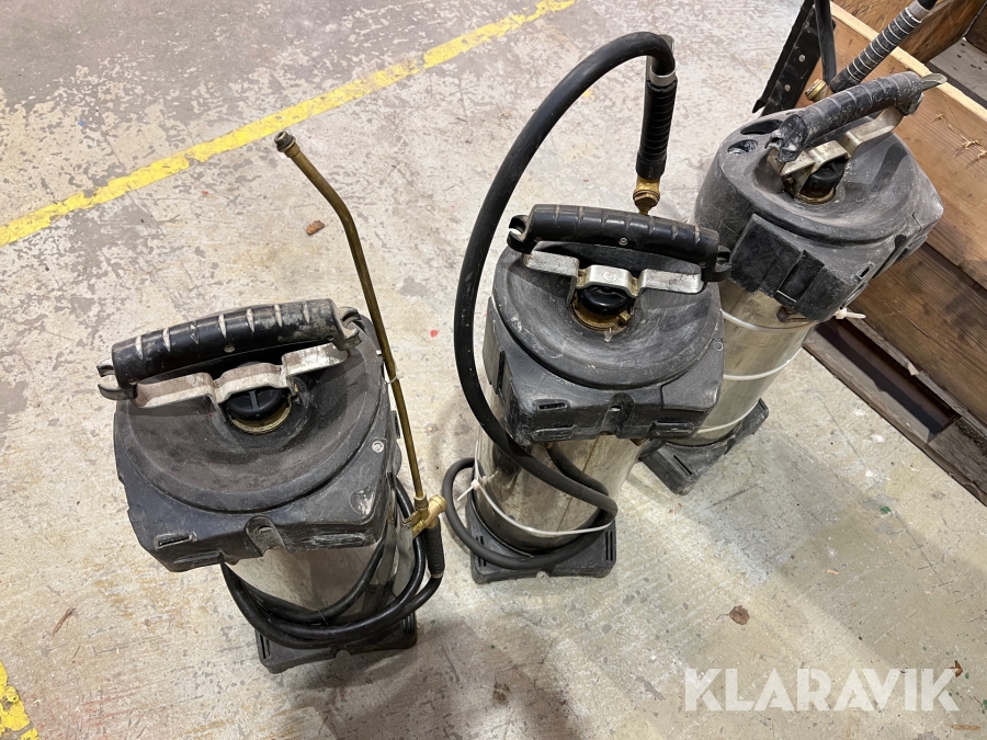 Formoljespruta Tryckspruta 3 st Gloria 510 T, Huddinge, Klar